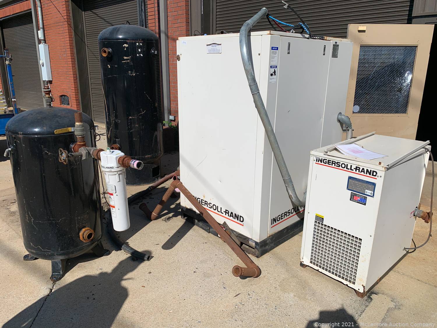 McLemore Auction Company - Auction: Surplus Forklifts, Welders, 50 HP ...