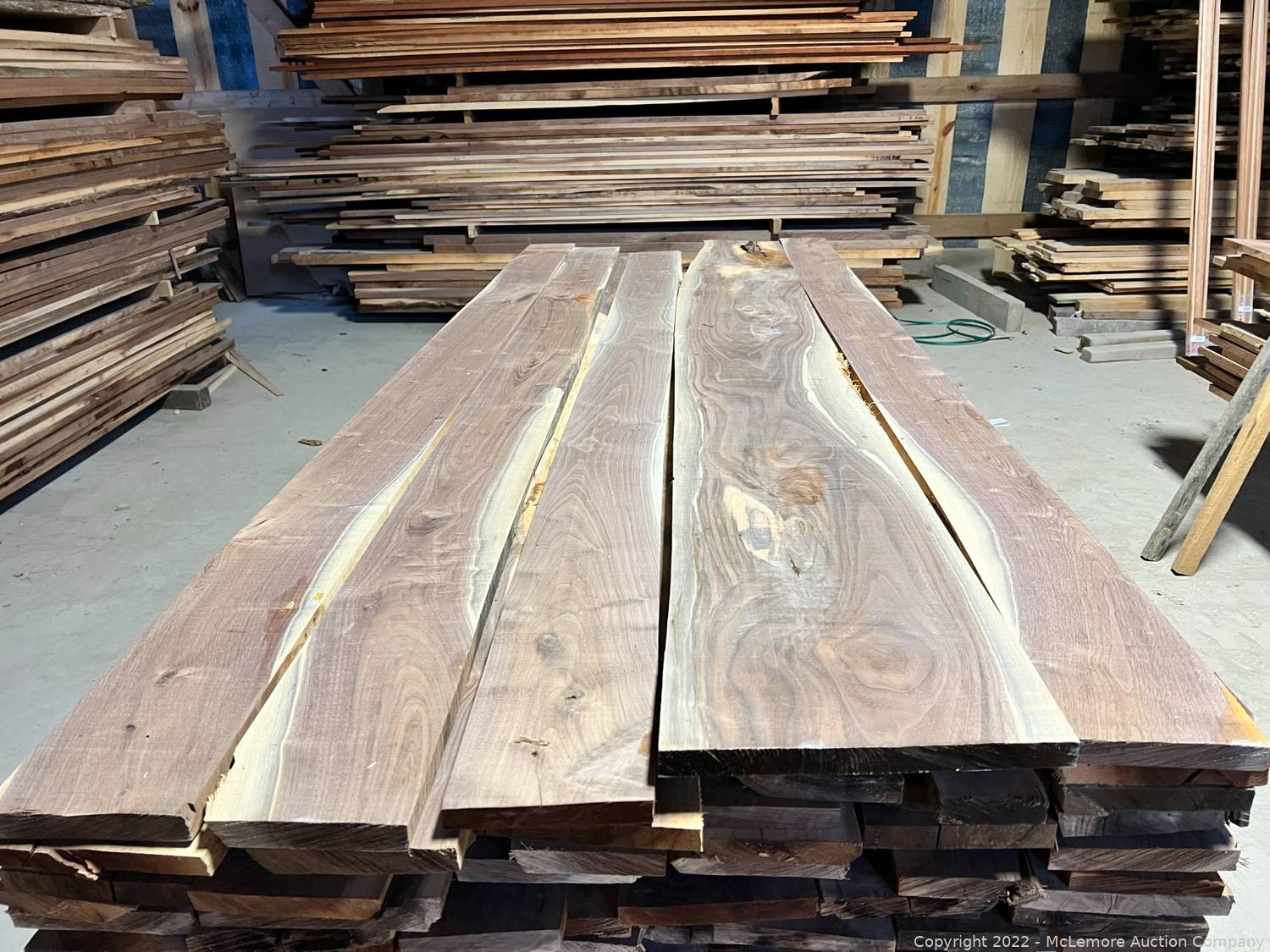 McLemore Auction Company - Auction: Purple Heart and Tatabu Live Edge ...