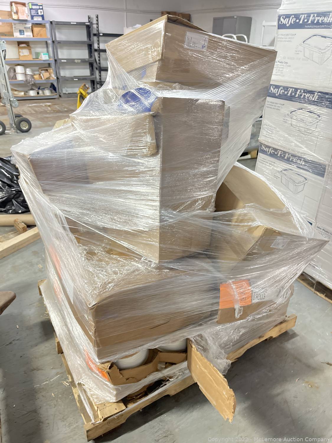 McLemore Auction Company - Auction: Warehouse Pallet Racking, Marathon ...