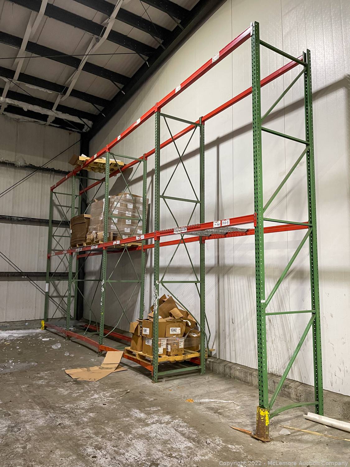 McLemore Auction Company - Auction: Warehouse Pallet Racking, Marathon ...