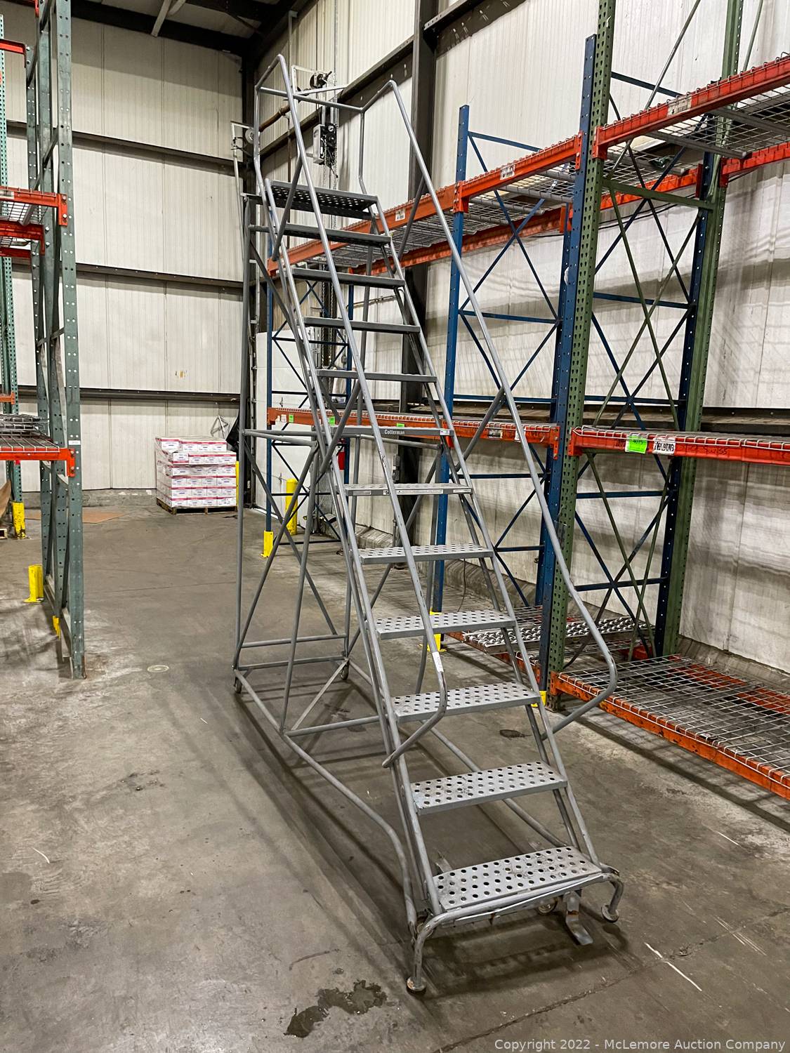 McLemore Auction Company - Auction: Warehouse Pallet Racking, Marathon ...