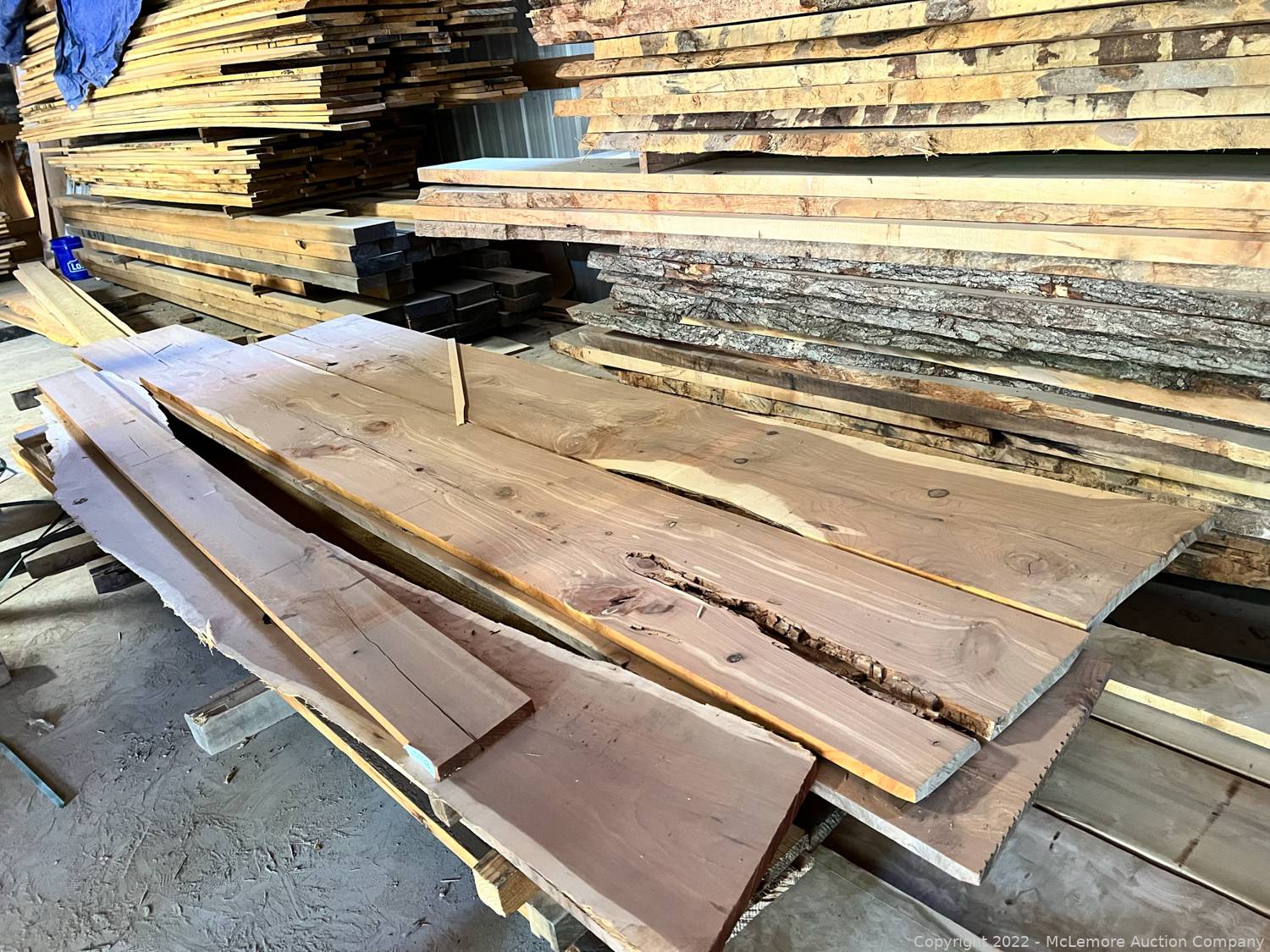 McLemore Auction Company - Auction: Surplus Lumber, Finished Mouldings ...