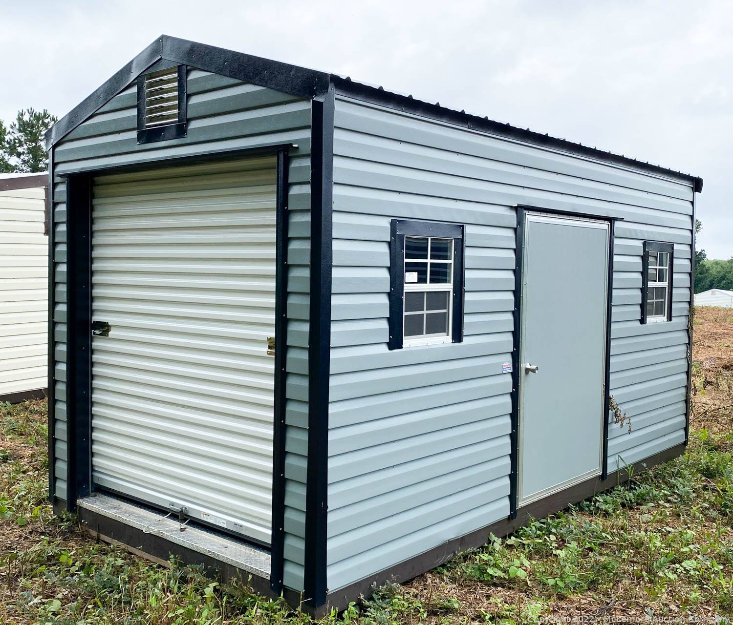 McLemore Auction Company - Auction: 55 Portable Storage Sheds Near ...