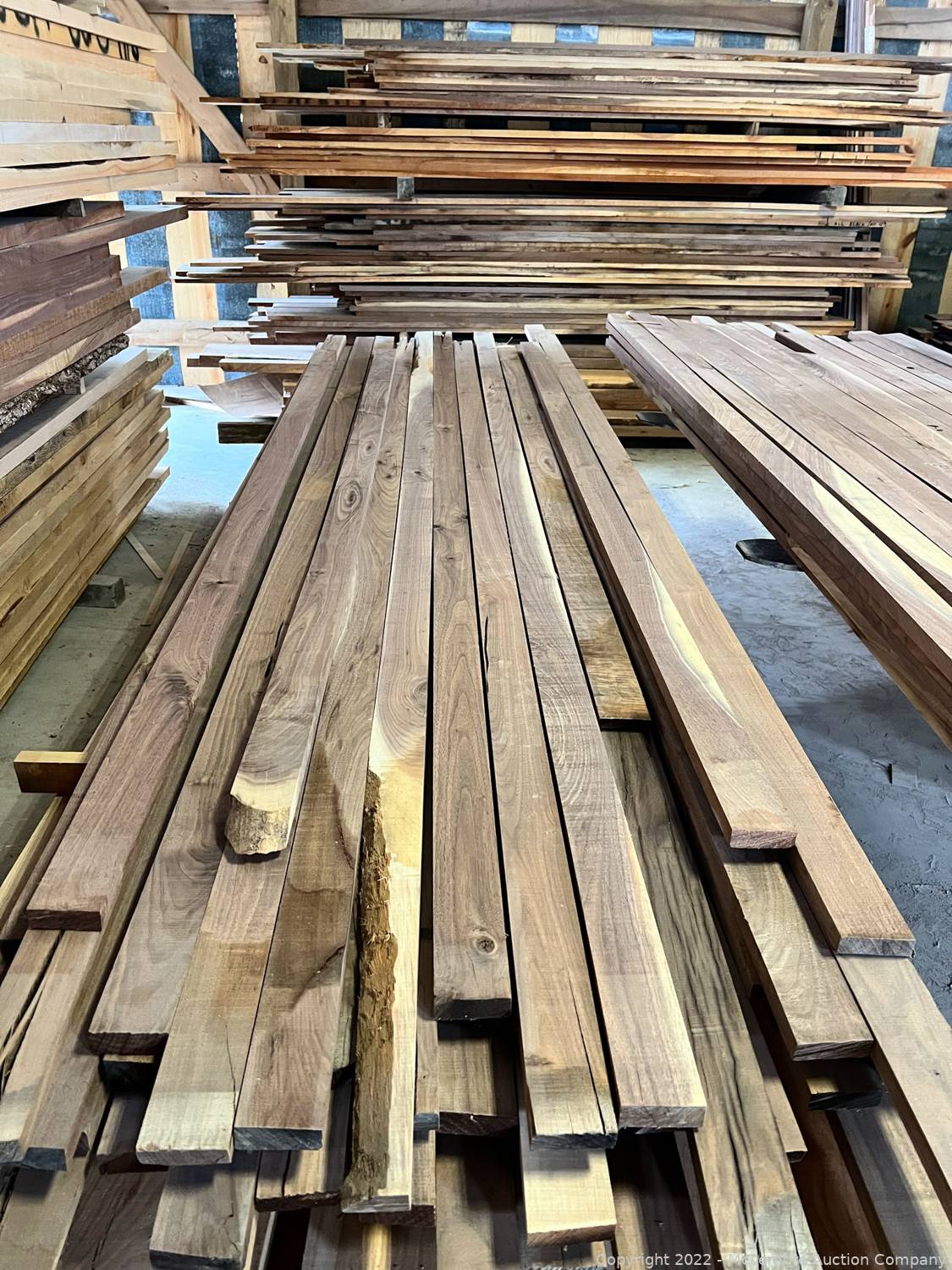 McLemore Auction Company - Auction: Surplus Lumber, Live Edge Slabs and ...