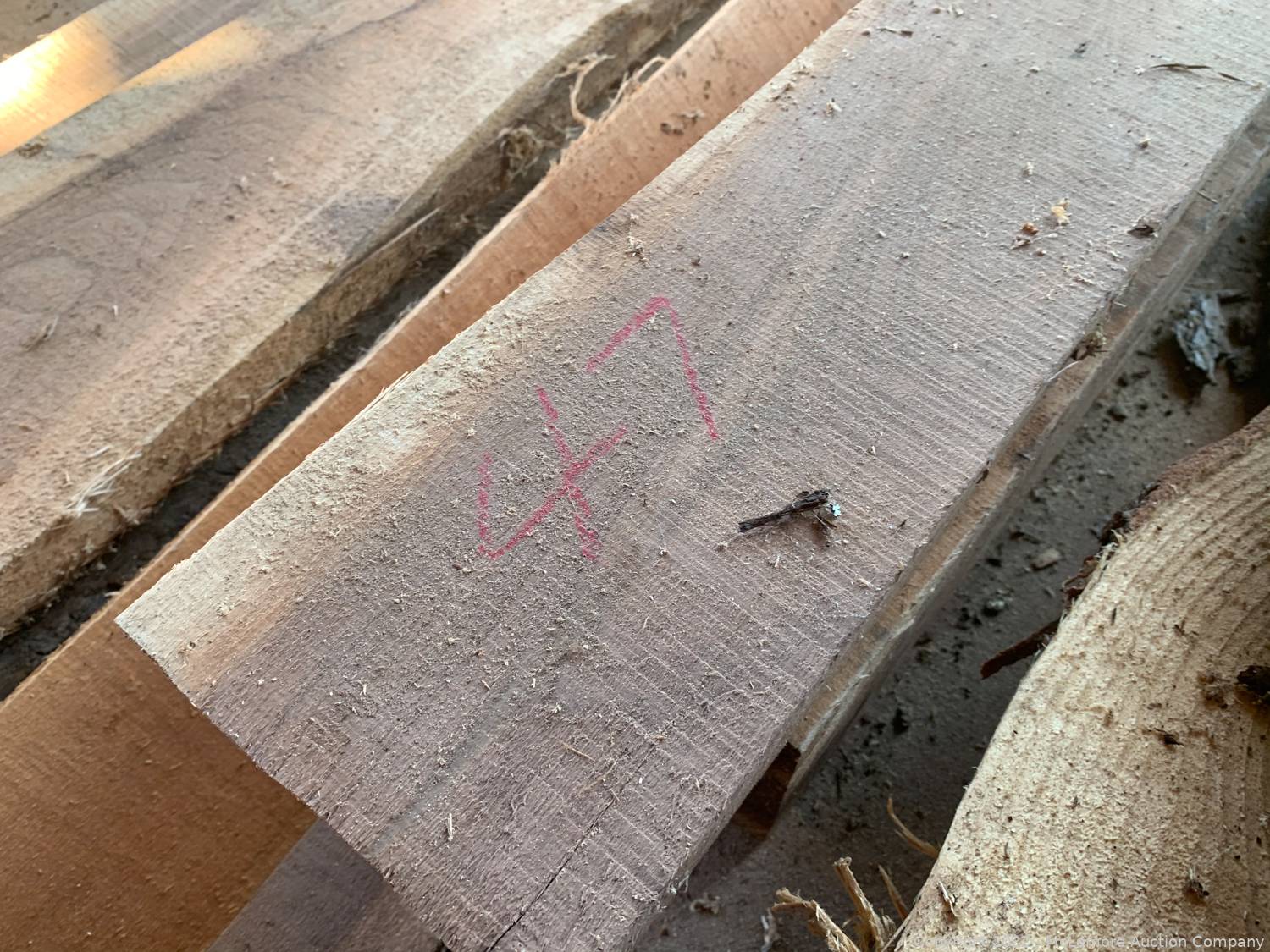 McLemore Auction Company - Auction: Hardwood Lumber and Live Edge Slabs ...