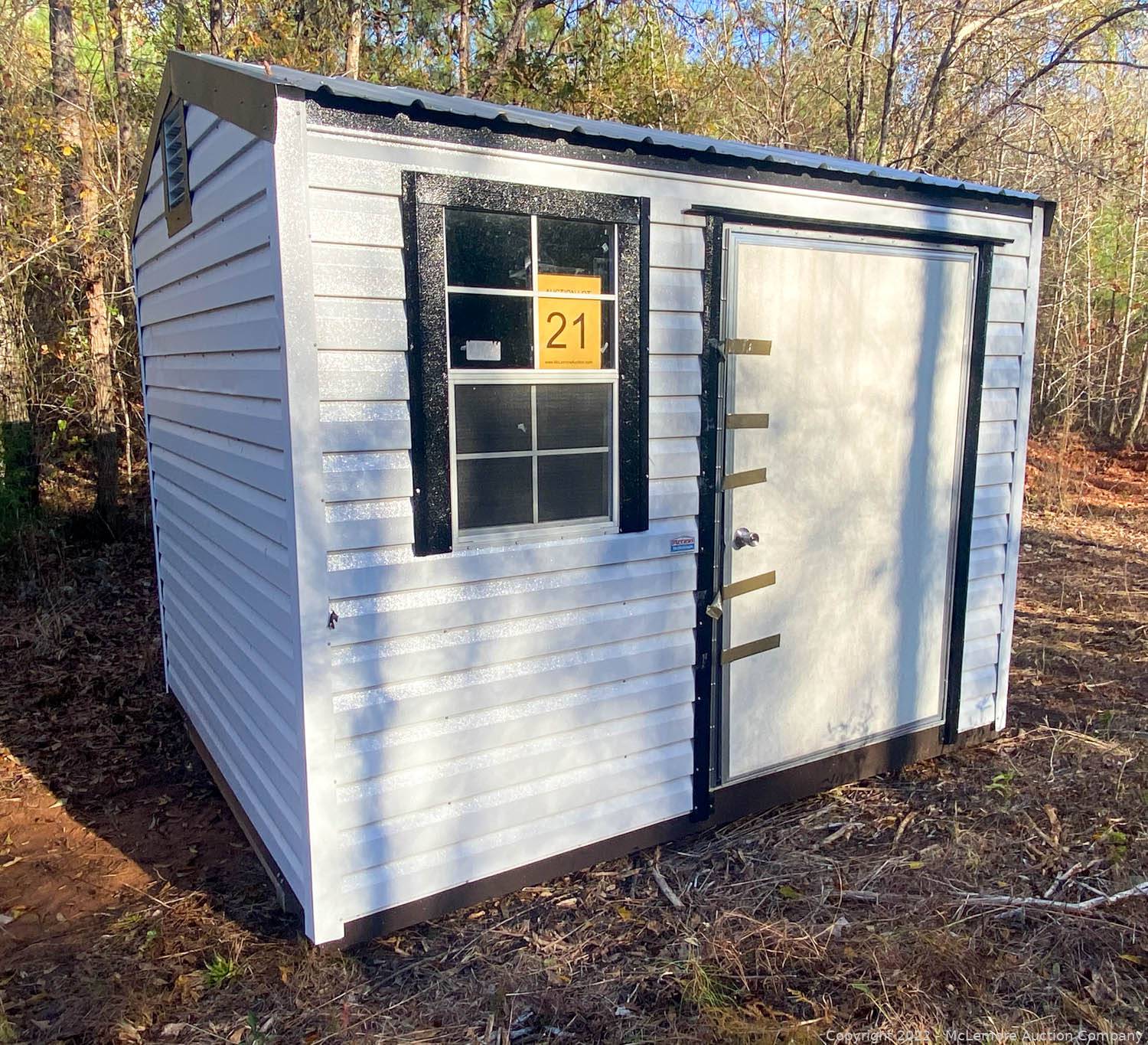 McLemore Auction Company - Auction: 30 Portable Storage Sheds in ...