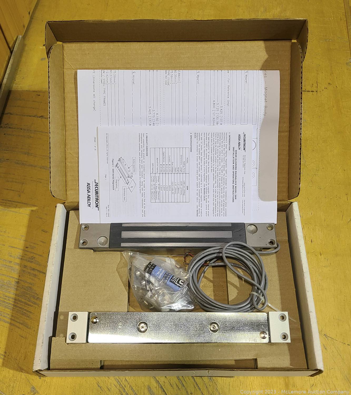 McLemore Auction Company - Auction: Video Surveillance Equipment ...