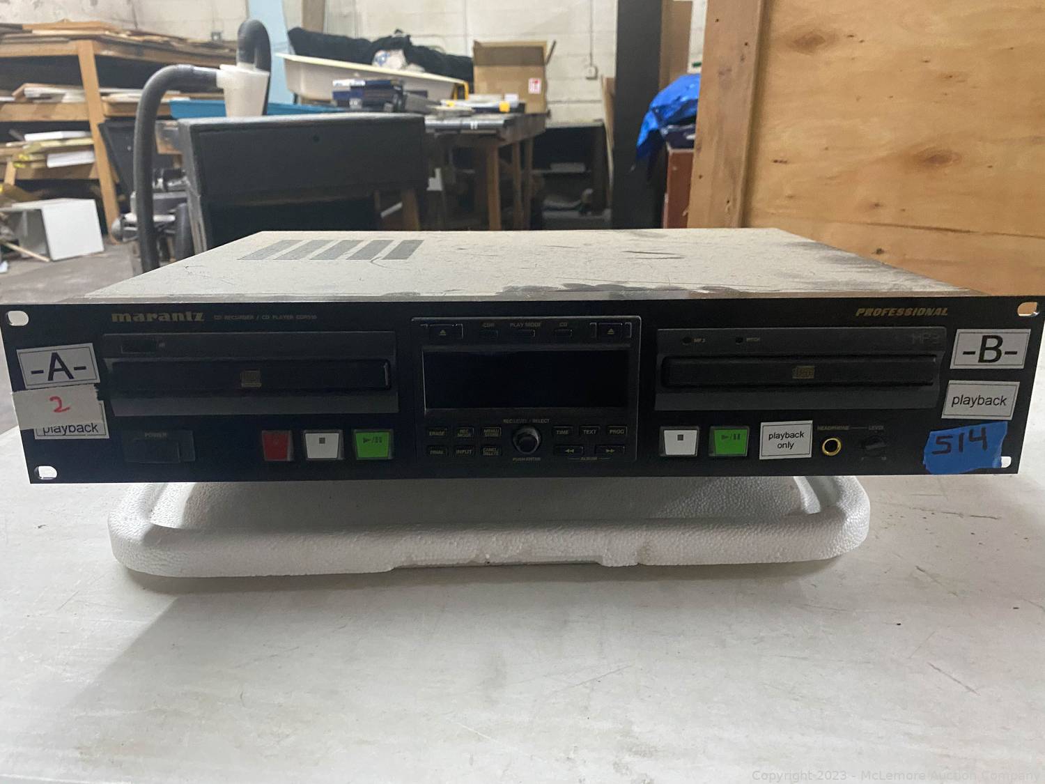 McLemore Auction Company - Auction: Forklift, Scaffolding, Professional ...