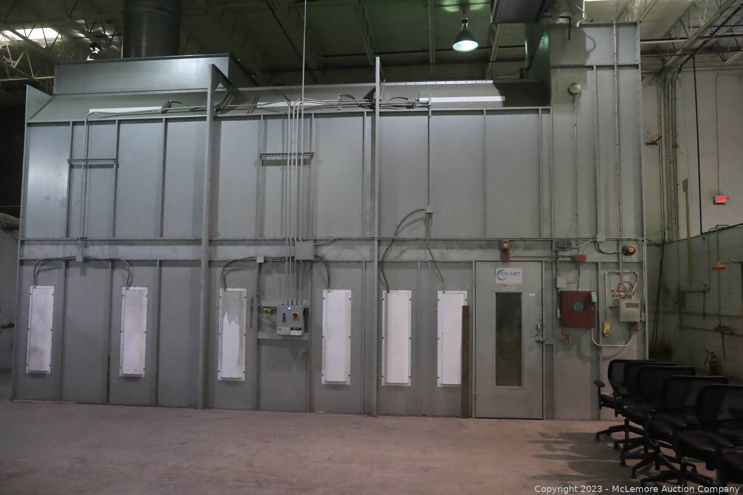 McLemore Auction Company - Auction: Industrial Paint Booth, Warehouse ...