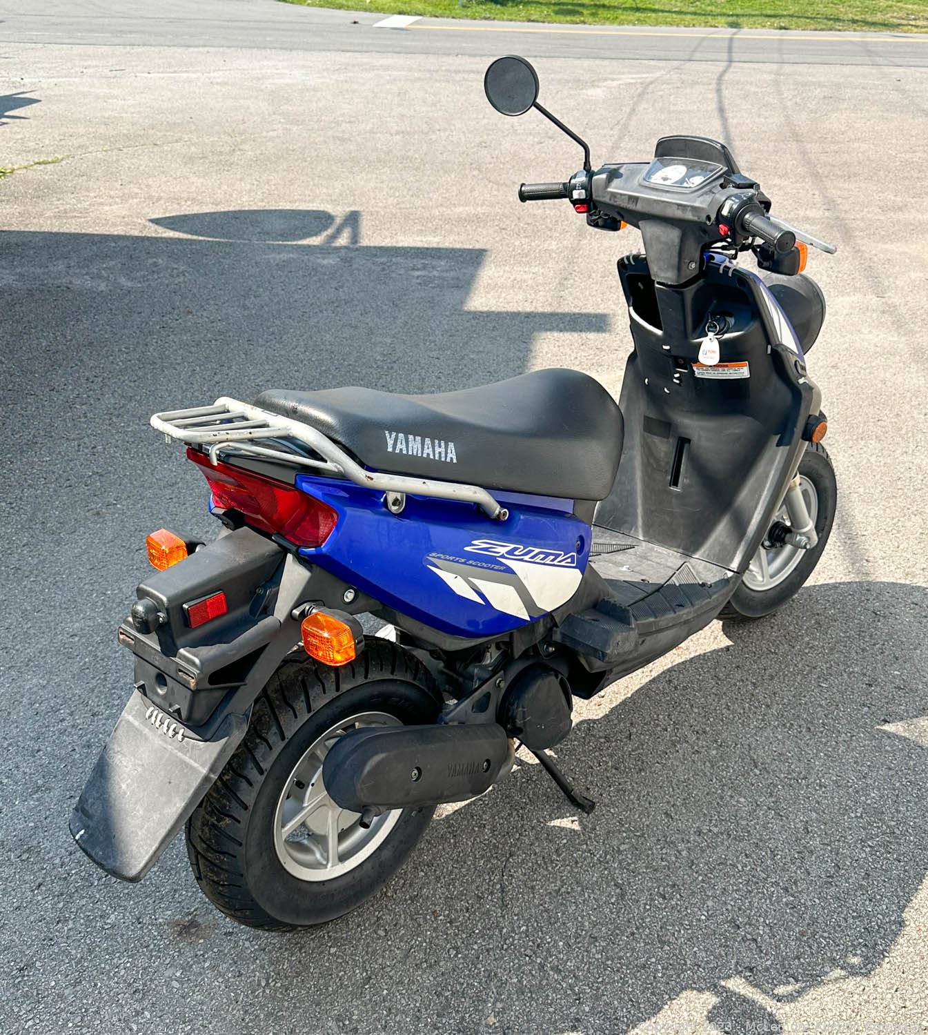 McLemore Auction Company - Auction: 2002 Yamaha Zuma 50cc Sport Scooter ...