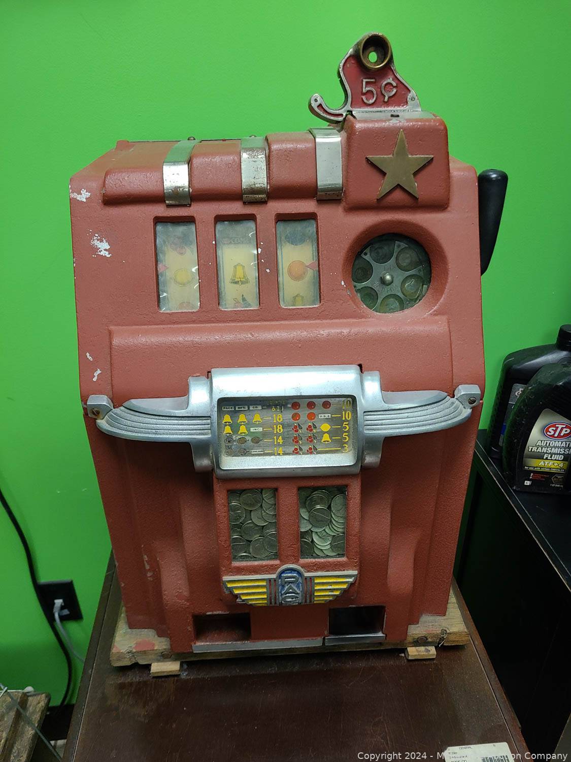 McLemore Auction Company - Auction: Fine Jewelry, Deco Slot Machine ...