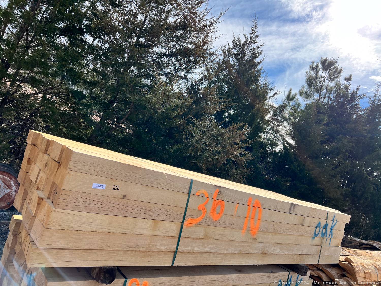McLemore Auction Company - Auction: Surplus Lumber, Live Edge Slabs ...