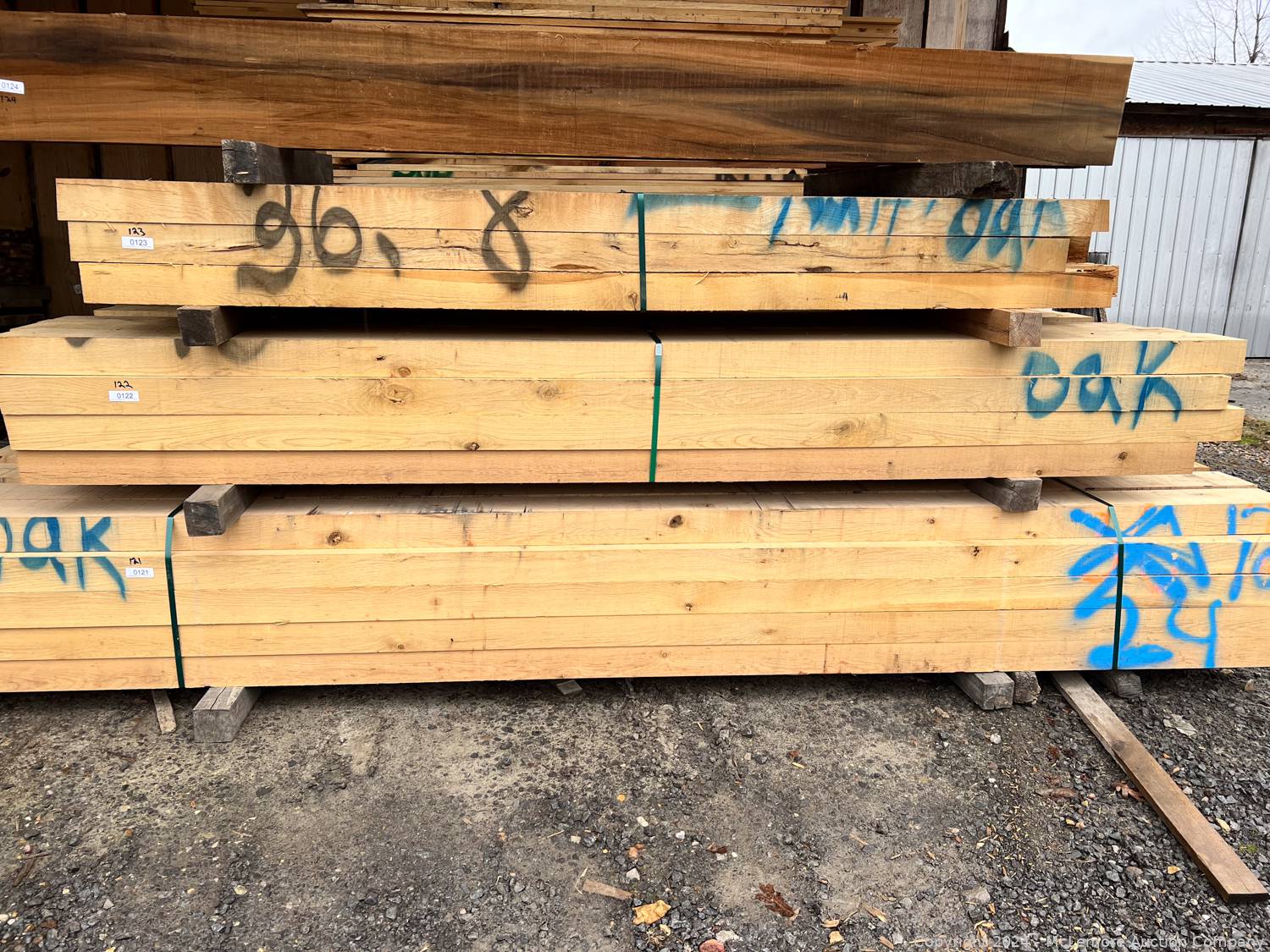 McLemore Auction Company - Auction: Surplus Lumber, Live Edge Slabs ...