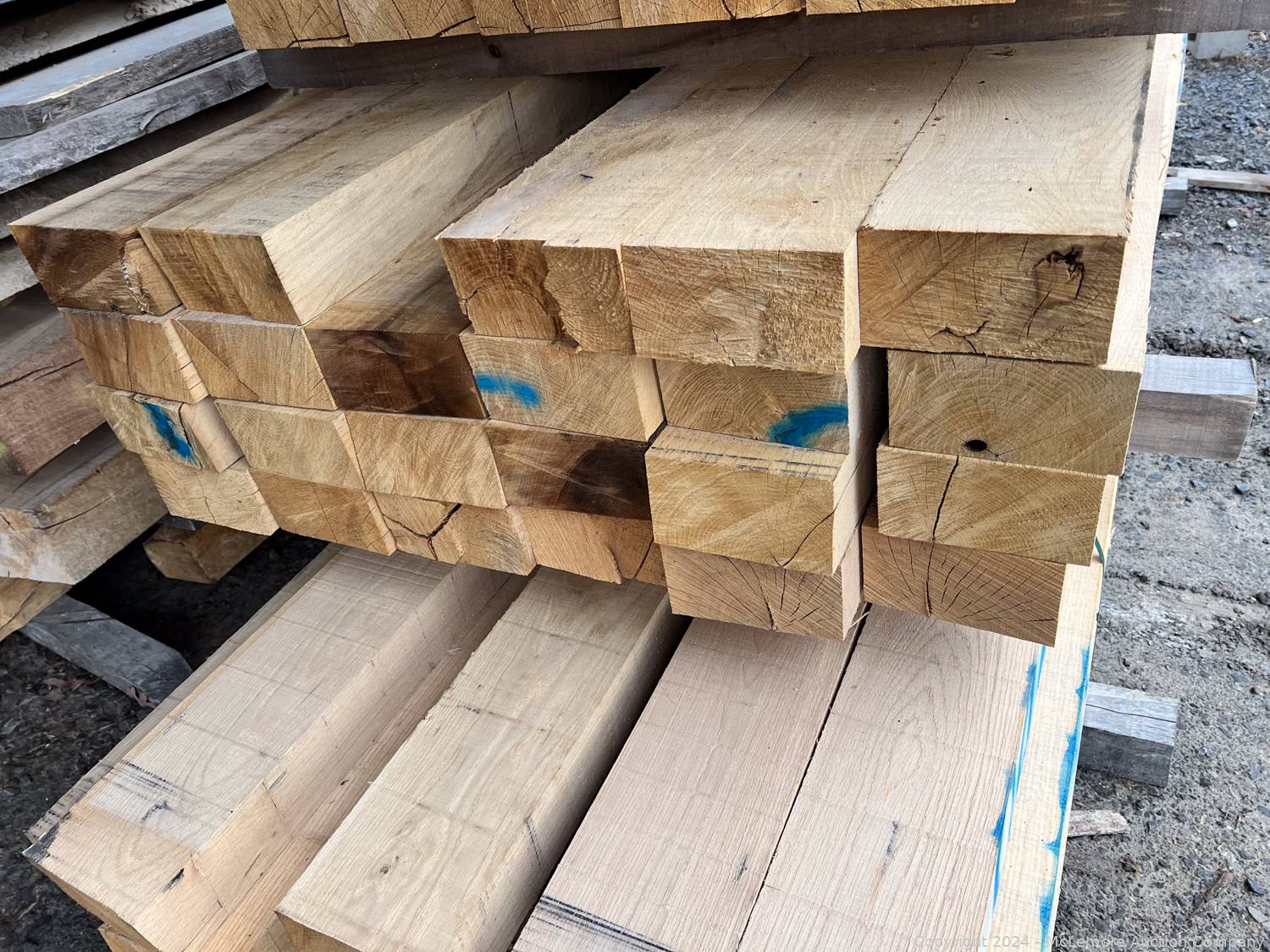 McLemore Auction Company - Auction: Surplus Lumber, Live Edge Slabs ...