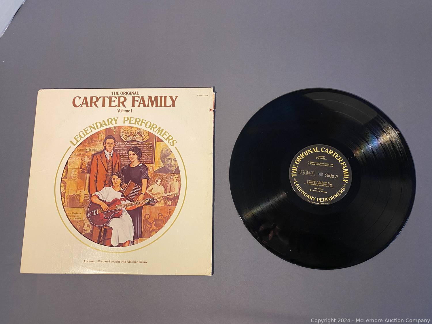 McLemore Auction Company - Auction: Timeless Tunes: Large Vintage Vinyl ...