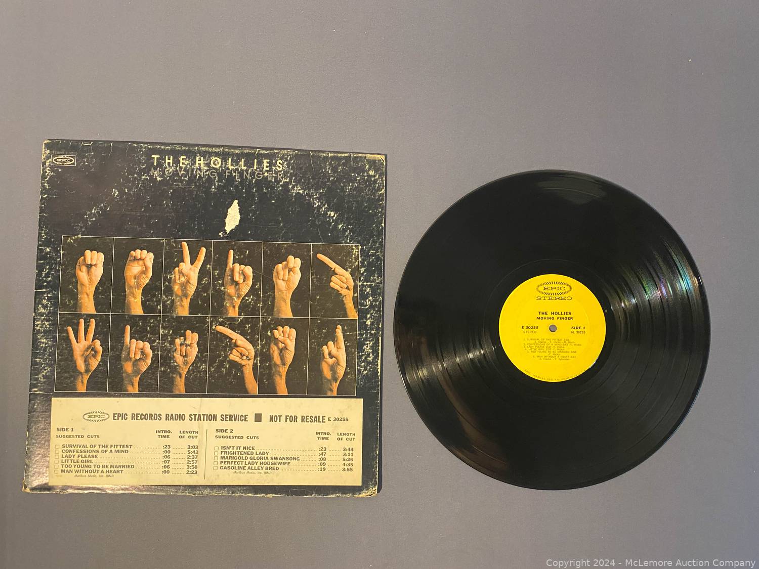 McLemore Auction Company - Auction: Timeless Tunes: Large Vintage Vinyl ...