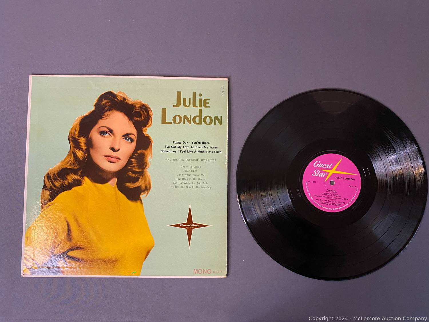 McLemore Auction Company - Auction: Timeless Tunes: Large Vintage Vinyl ...