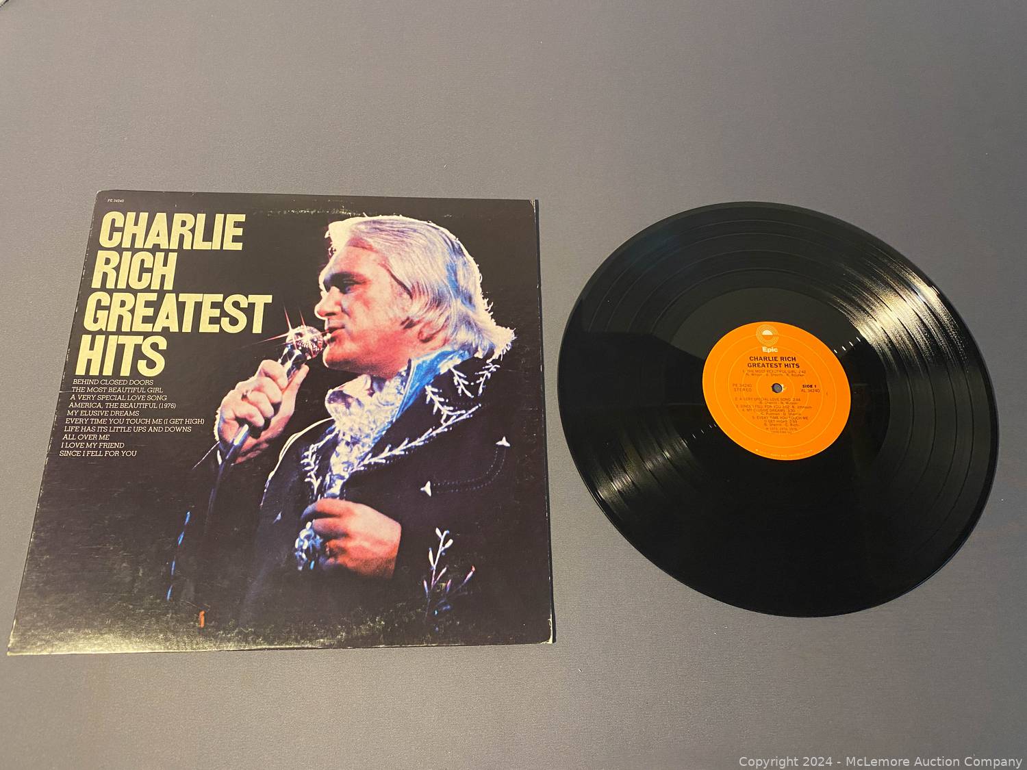 McLemore Auction Company - Auction: Timeless Tunes: Large Vintage Vinyl ...