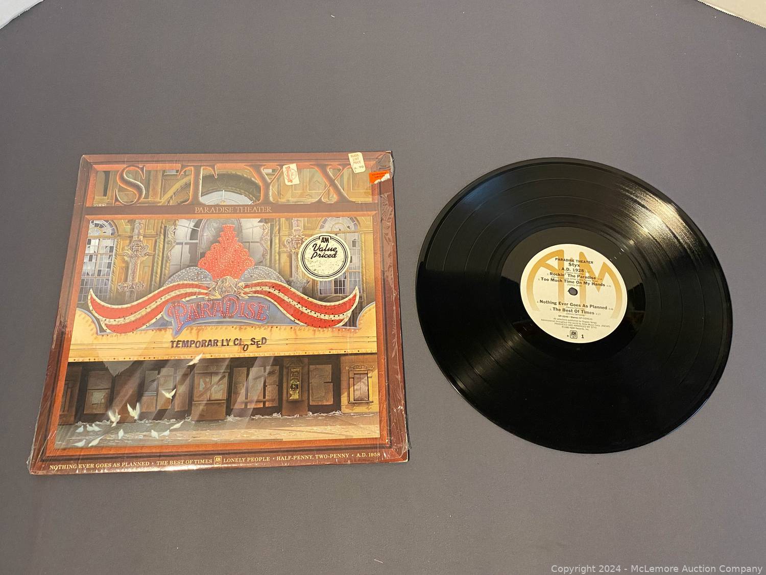 McLemore Auction Company - Auction: Timeless Tunes: Large Vintage Vinyl ...