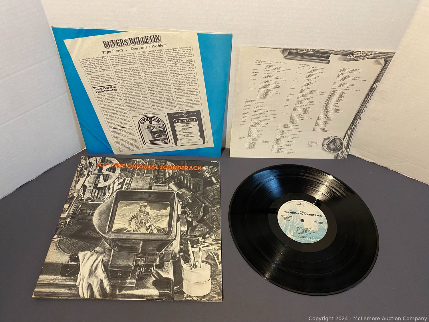 McLemore Auction Company - Auction: Timeless Tunes: Large Vintage Vinyl ...