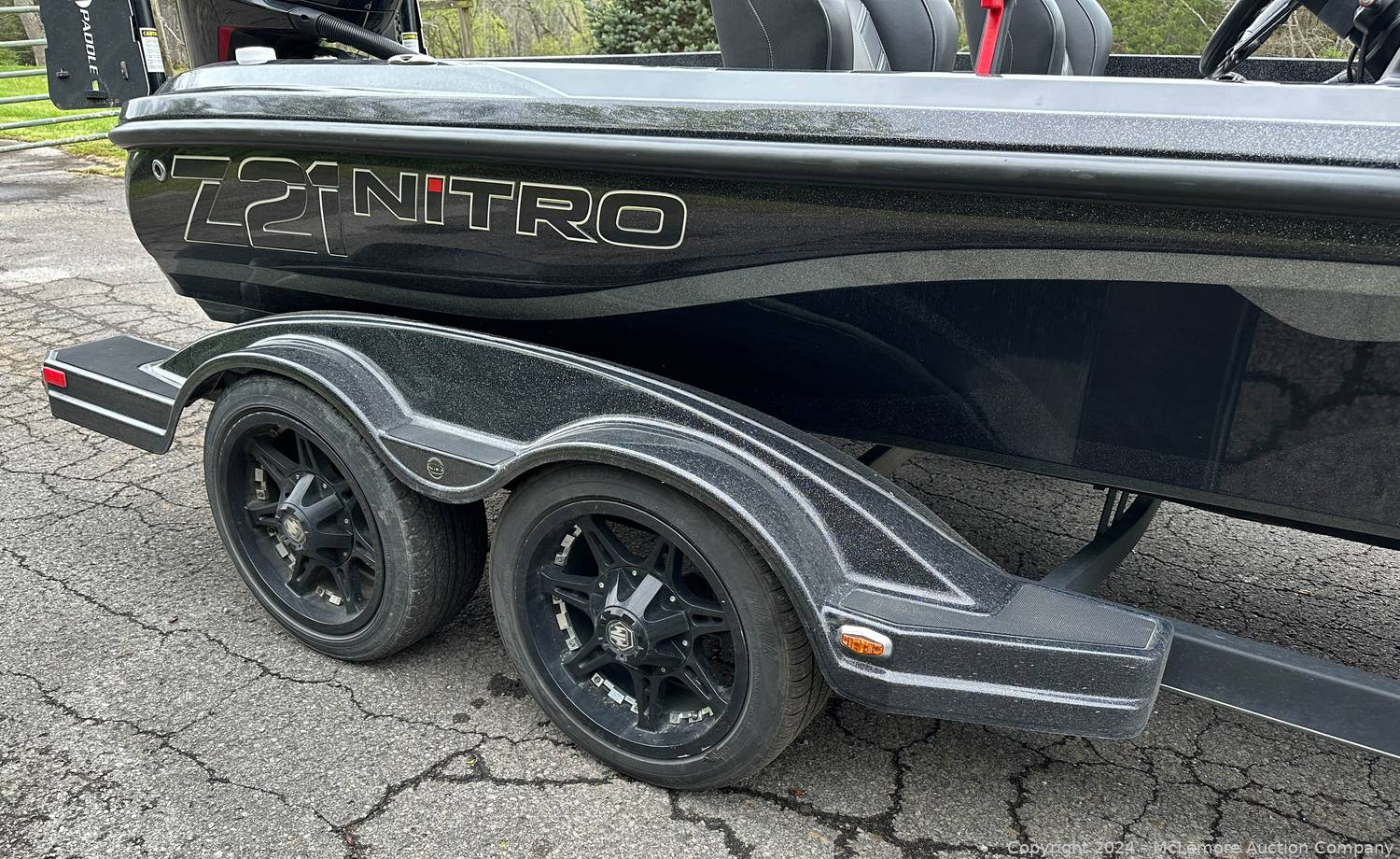 McLemore Auction Company - Auction: 2019 Nitro Z21 Bass Boat and ...