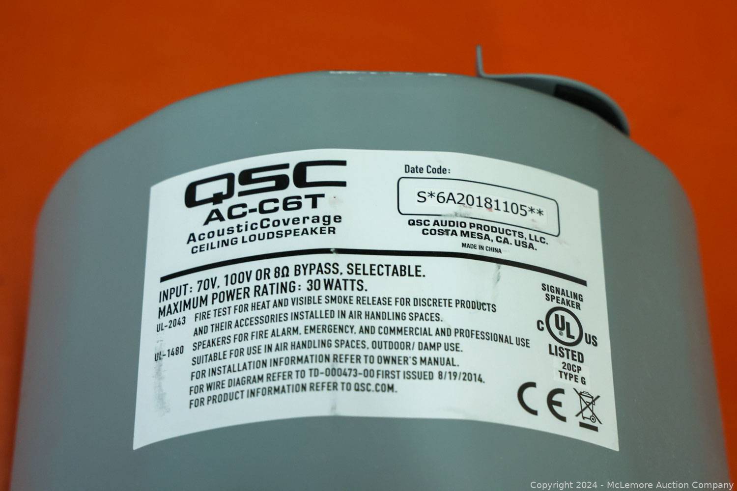 McLemore Auction Company - Auction: Audio-Visual Finds: Large ...