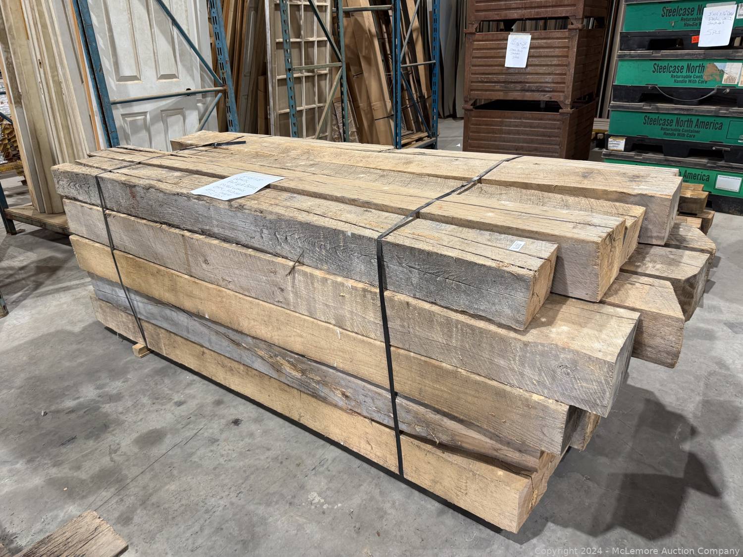 McLemore Auction Company - Auction: Flooring, Doors, Dimensional Lumber ...