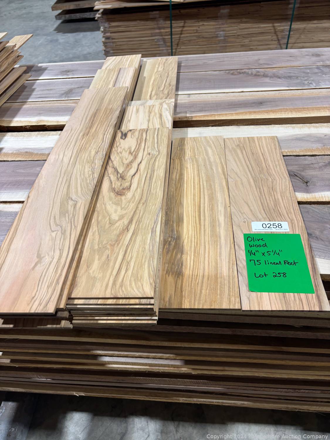 McLemore Auction Company - Auction: Surplus Lumber, Live Edge Slabs ...