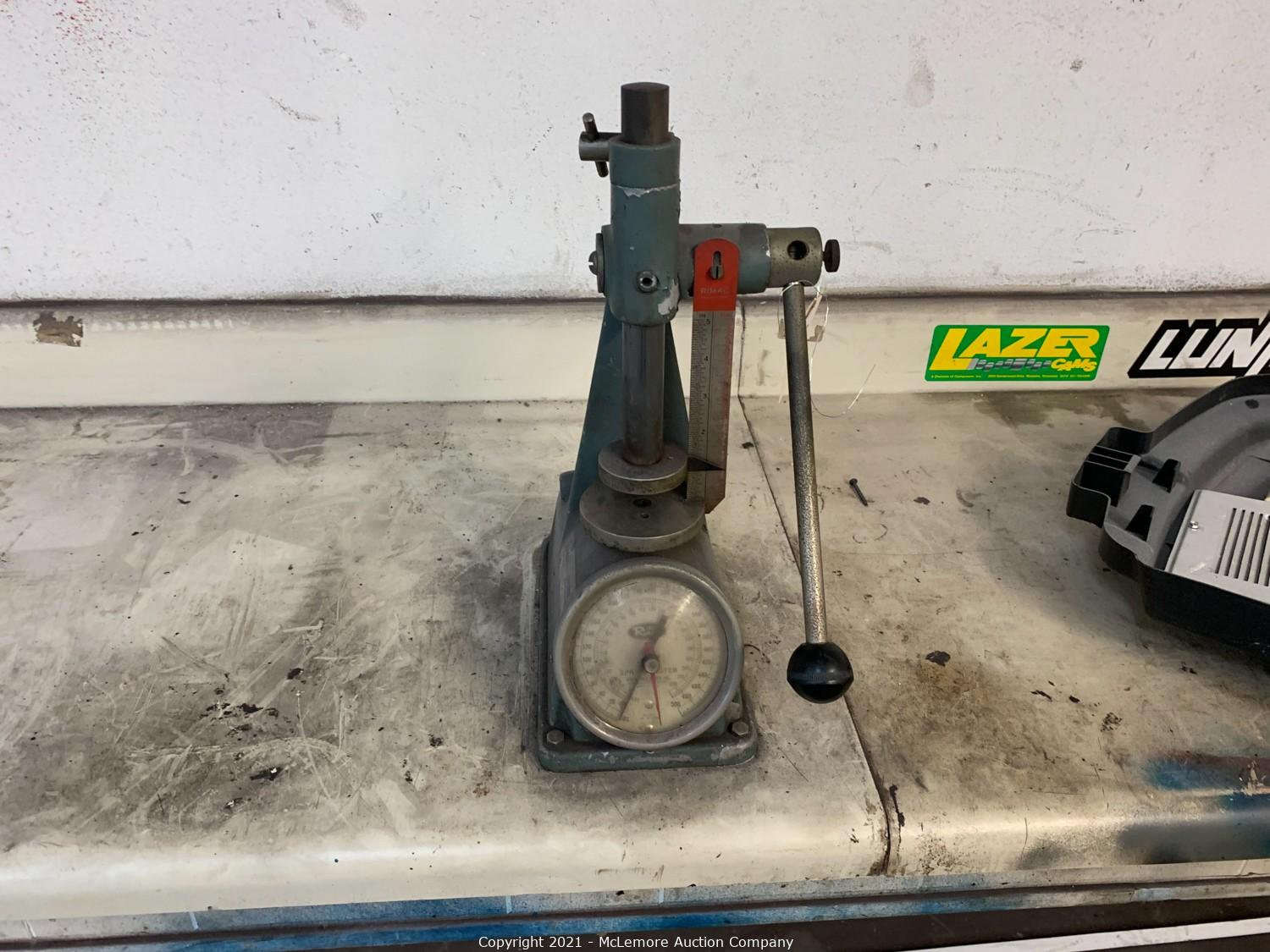 McLemore Auction Company - Auction: Equipment, Tools, Hoists, Stands ...