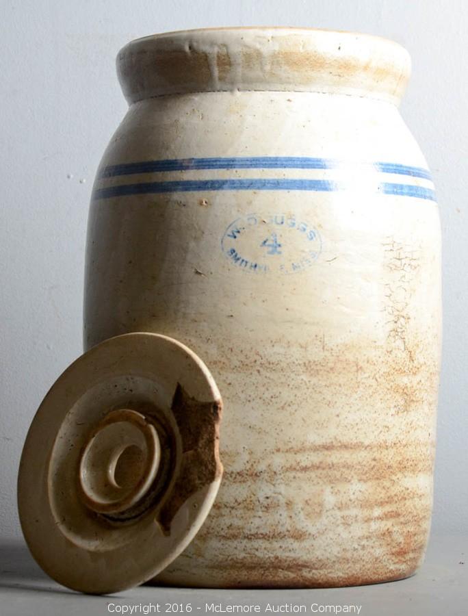 McLemore Auction Company - Auction: Jugs, Crocks and Other Stoneware ...