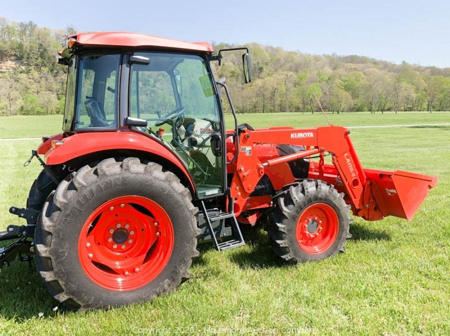 McLemore Auction Company - Auction: 2019 Kubota M7060HDC 4WD Tractor ...
