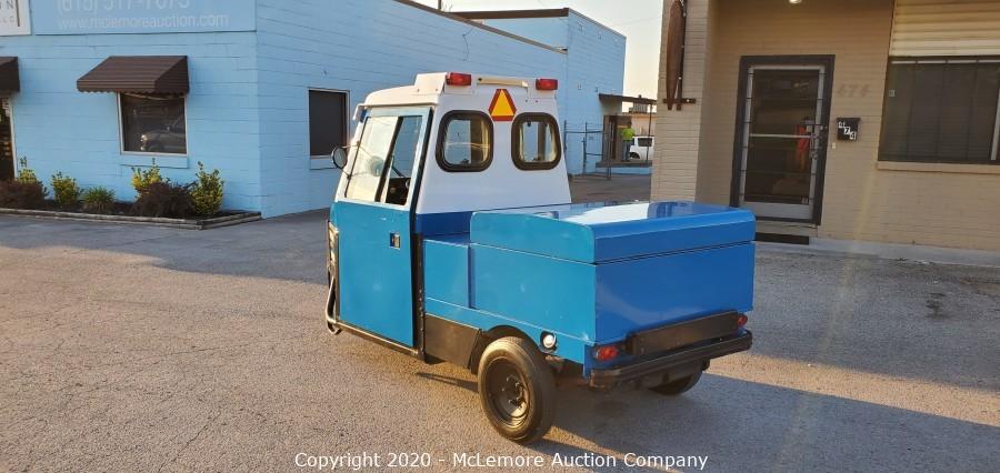 McLemore Auction Company - Auction: 1994 Cushman Police Truckster On ...
